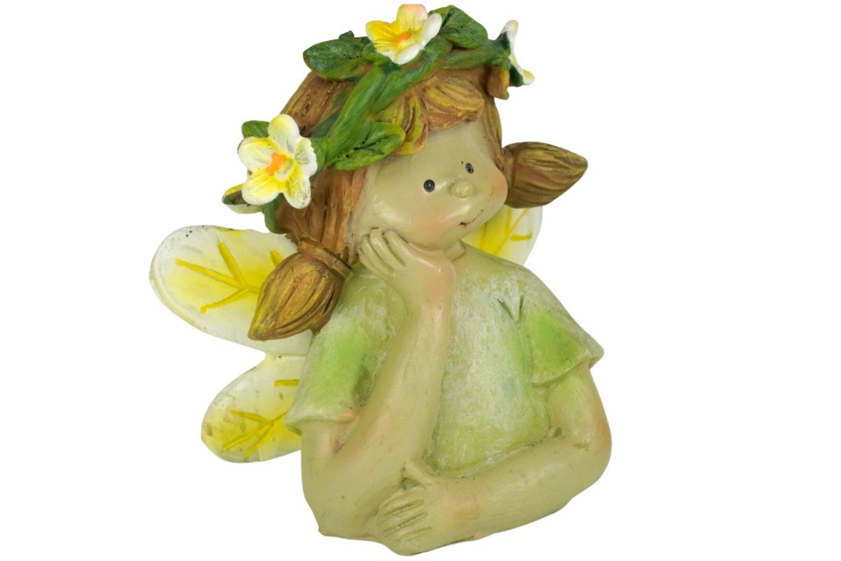 Dekofigur Deko Fee Elfe Feenmädchen Blumenfee Amanda - Elfengarten Dormagen