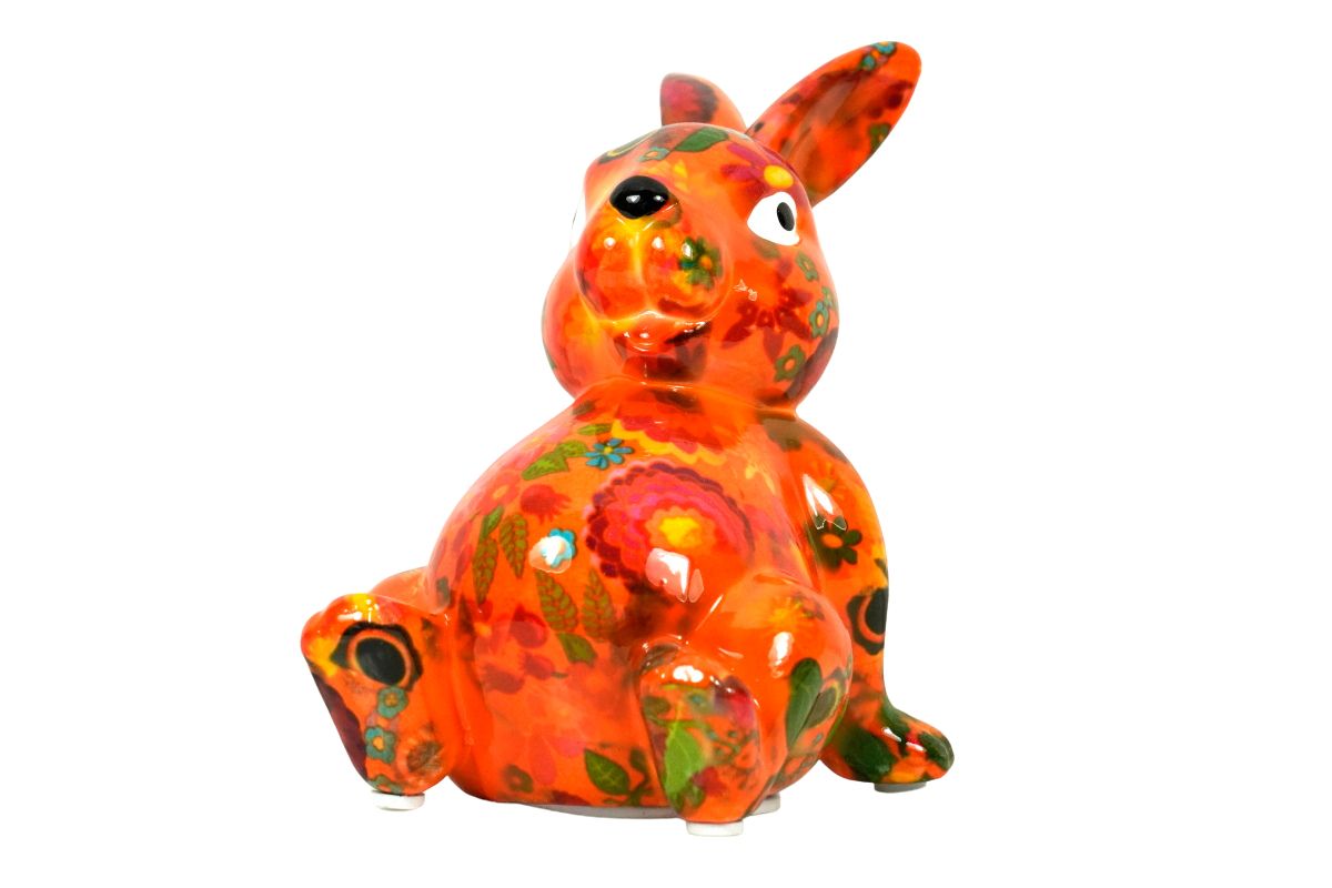 Pomme Pidou Money Bank Spardose Petit Hase Osterhase Billie Orange ...