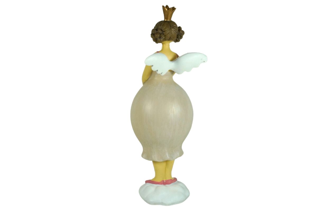 Dekofigur Dicker Schutzengel Nana Lady Lisa Engel mit Krönchen ...